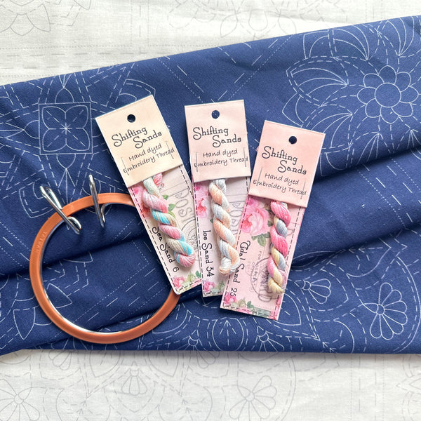 'Mandala' Stitchery Pre-Printed Panel – The Quilters Angel