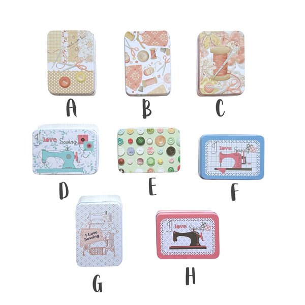 Rectangle Sewing Tins – The Quilters Angel