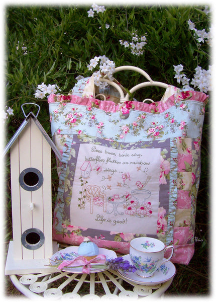 ‘Life is Good’ Bag Set – The Quilters Angel