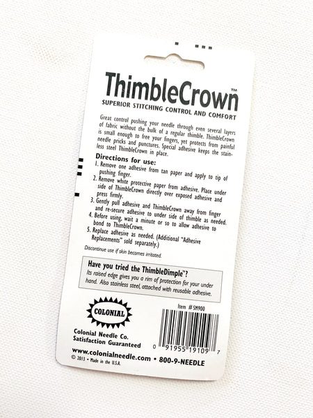 Thimble Crown – The Quilters Angel