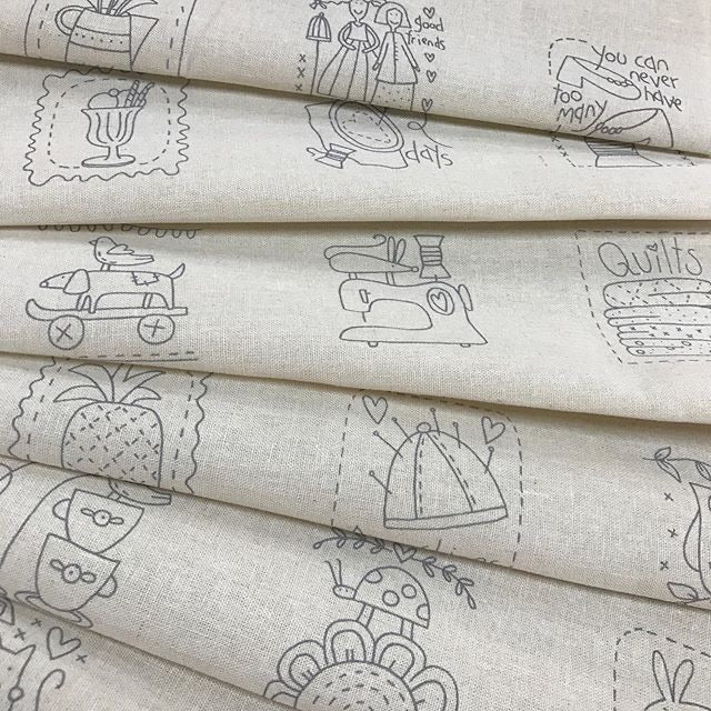 ‘Heartstrings’ Stitchery Panel – The Quilters Angel