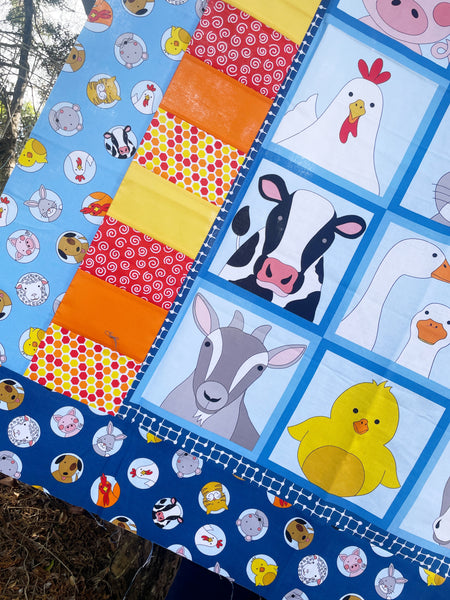 ‘Farm Pals’ Quilt Kit – The Quilters Angel